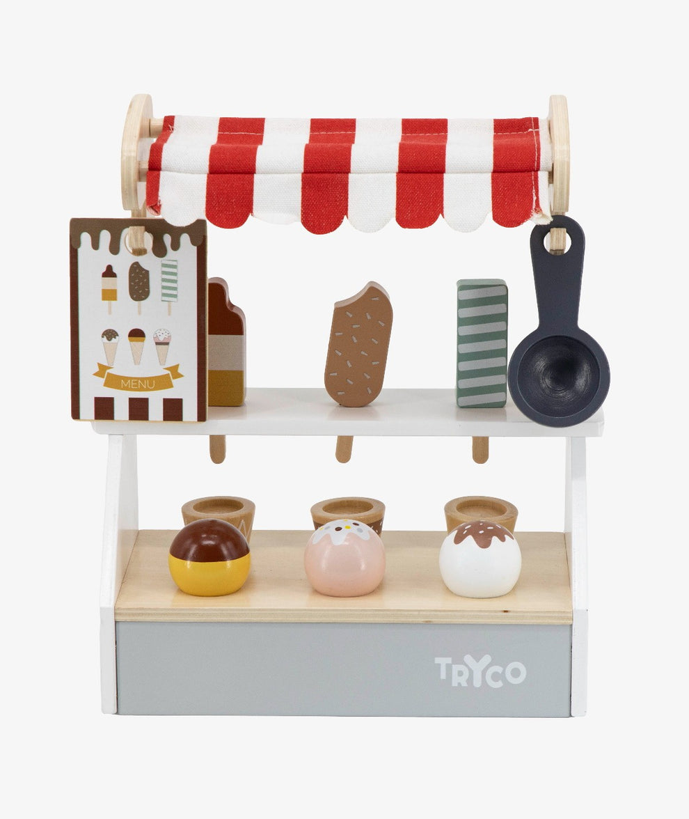 Houten ijskraam | Tryco – Little Fun